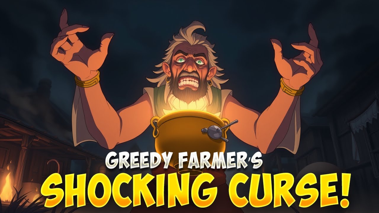 The Magic Pot and the Greedy Farmer | A Moral Story for Kids | Bedtime ...