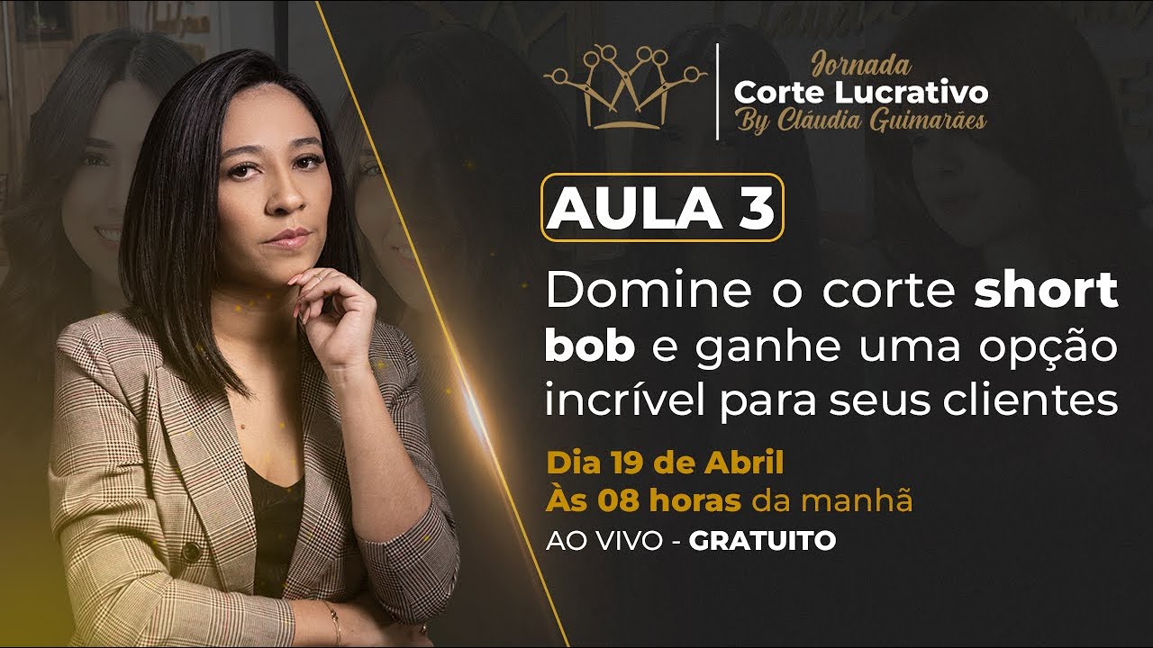 Aula 03 - SHORT BOB - Domine o corte e ganhe uma opção incrível para ...