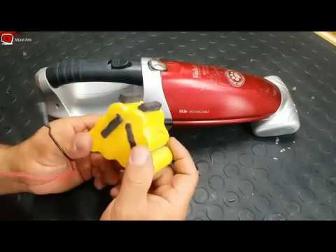 Şarjlı El Süpürgesini Nasıl Otomobil Süpürgesine Dönüştürülür - YouTube