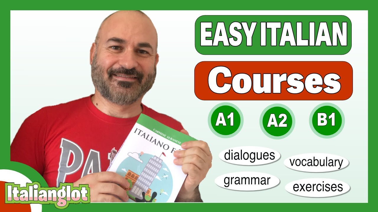Easy Italian Courses (A1 to B1) - YouTube
