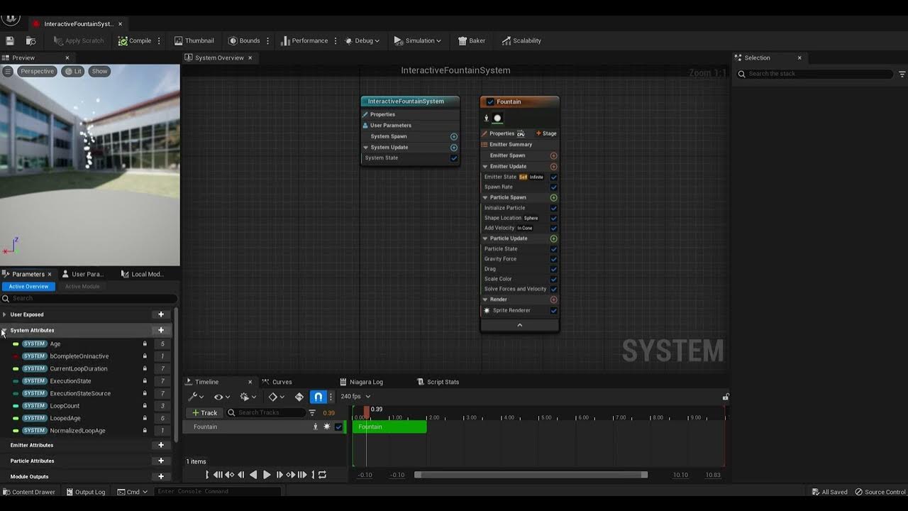 VFX NIAGARA 006 Niagara Parameters - YouTube