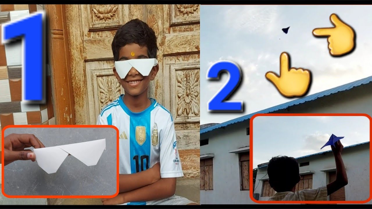 How to Make paper spect And Paper AirPlane | Easiest Craft Ideas | 2 ...