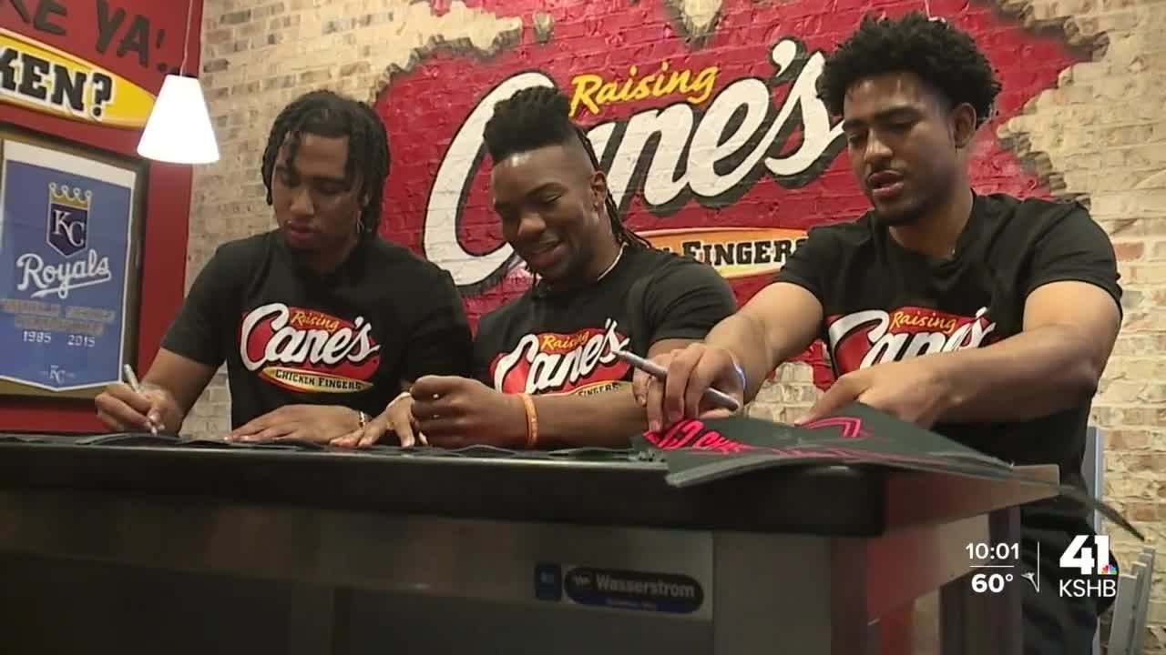 Top college prospects get fix of Raising Cane's in Kansas City ahead of ...