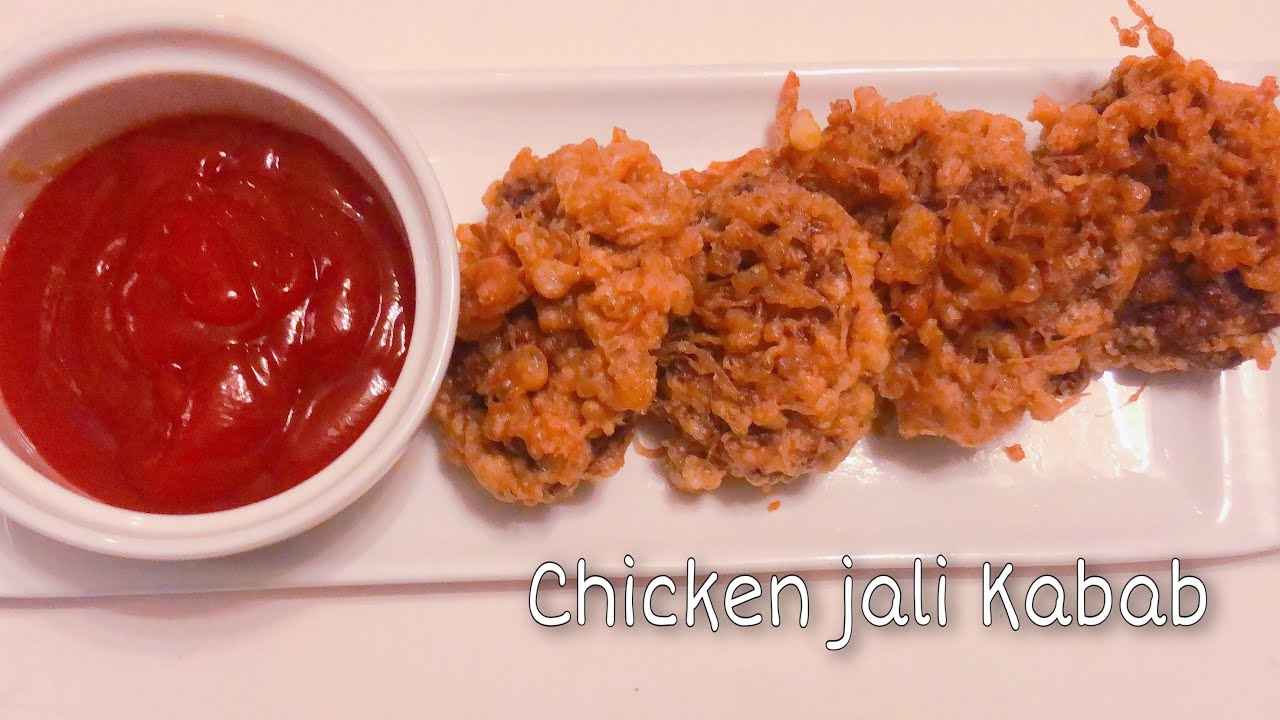 Chicken jali Kabab Recipe / Chicken Kabab / Easy Snacks Recipe - YouTube