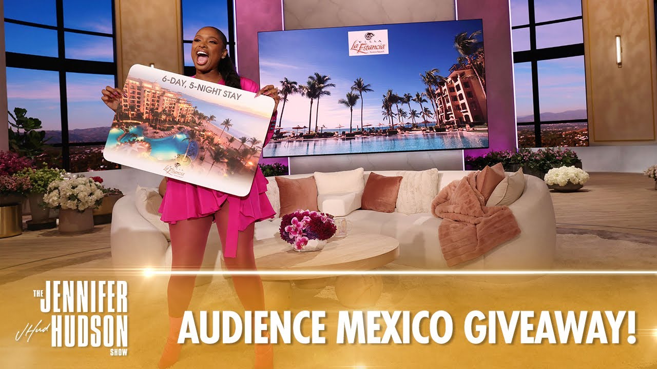 Jennifer’s Entire Audience Gets a Trip to Mexico! - YouTube