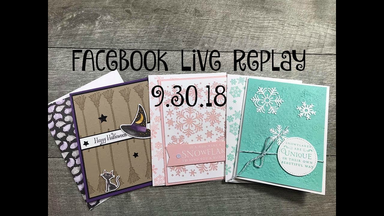 Facebook Live Replay 9.30.18 - YouTube