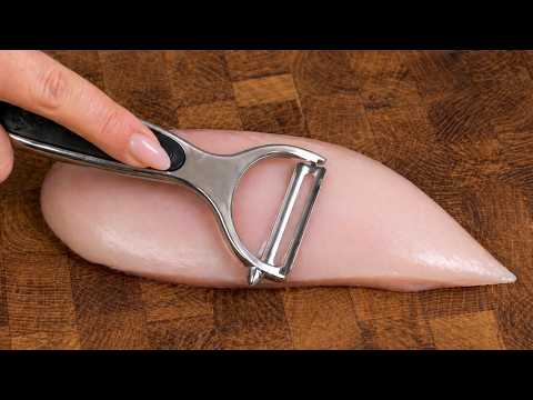 DO NOT FRY MEAT!!! A new vegetable peeler TRICK is taking over the WORLD!!!