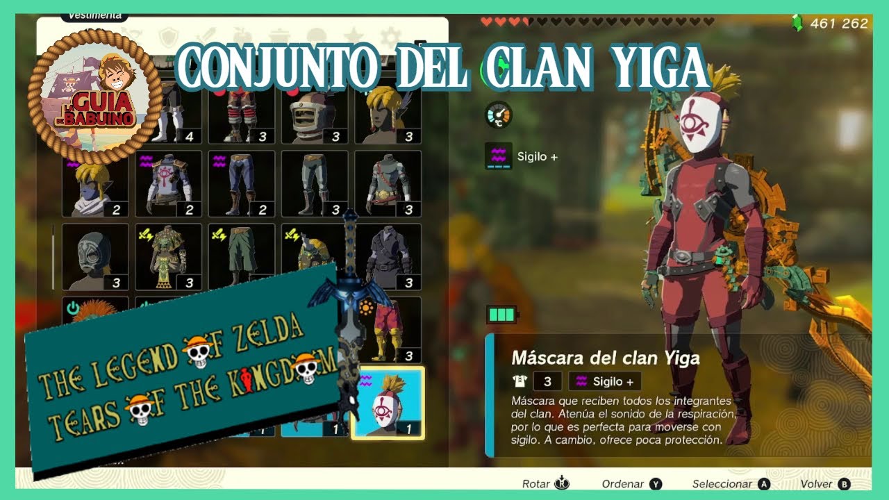 馃挧como Conseguir El Traje Del Clan Yiga The Legend Of Zelda Tears Of