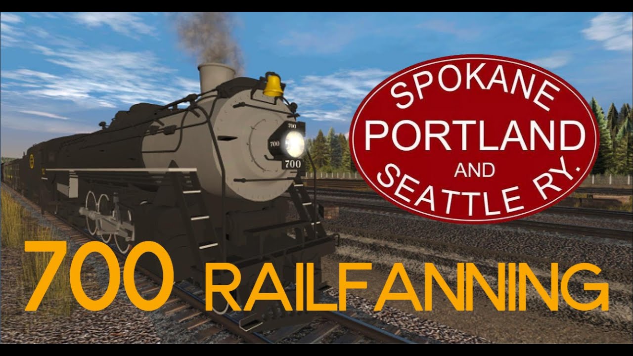 Trainz SP&S 700 Railfanning - YouTube