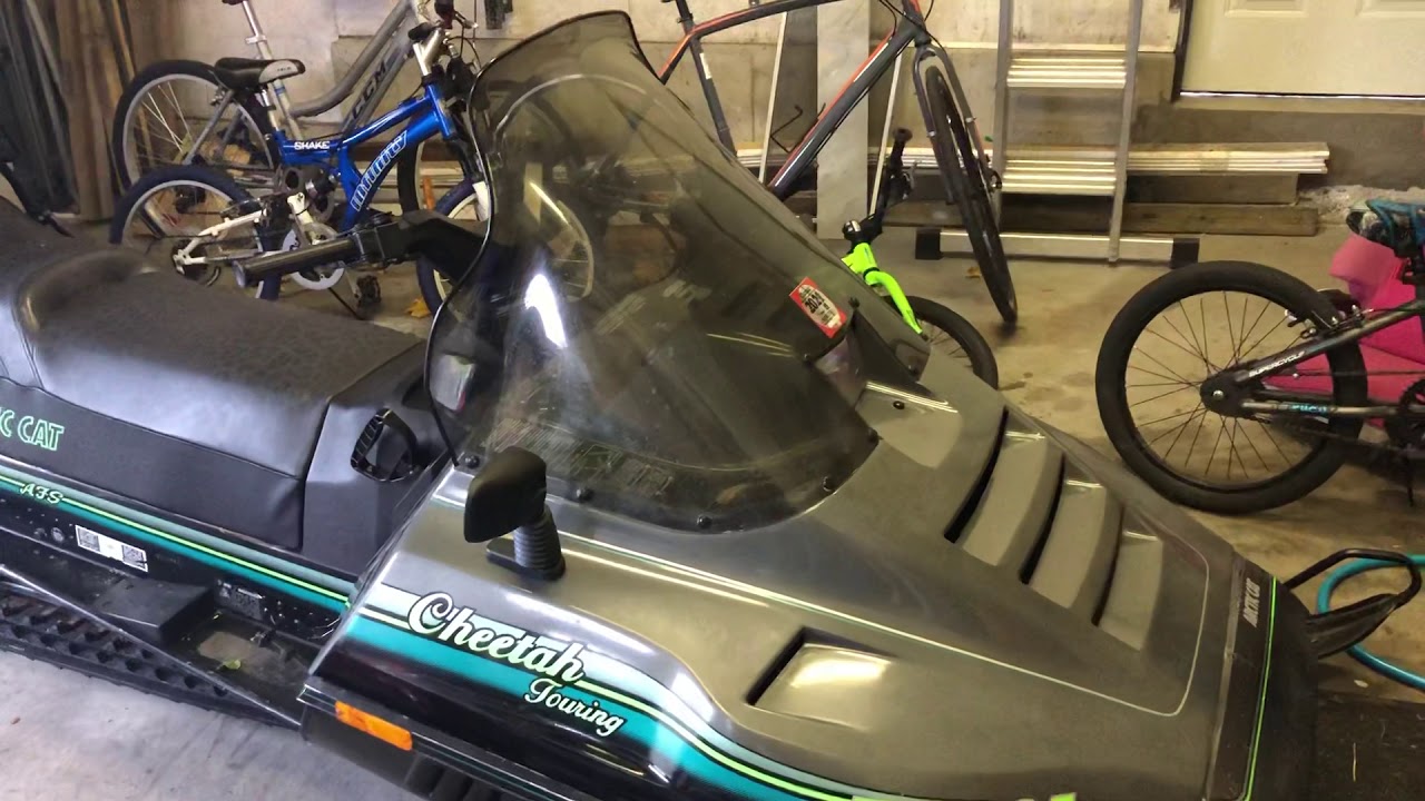 1992 Artic Cat Cheetah Touring - YouTube