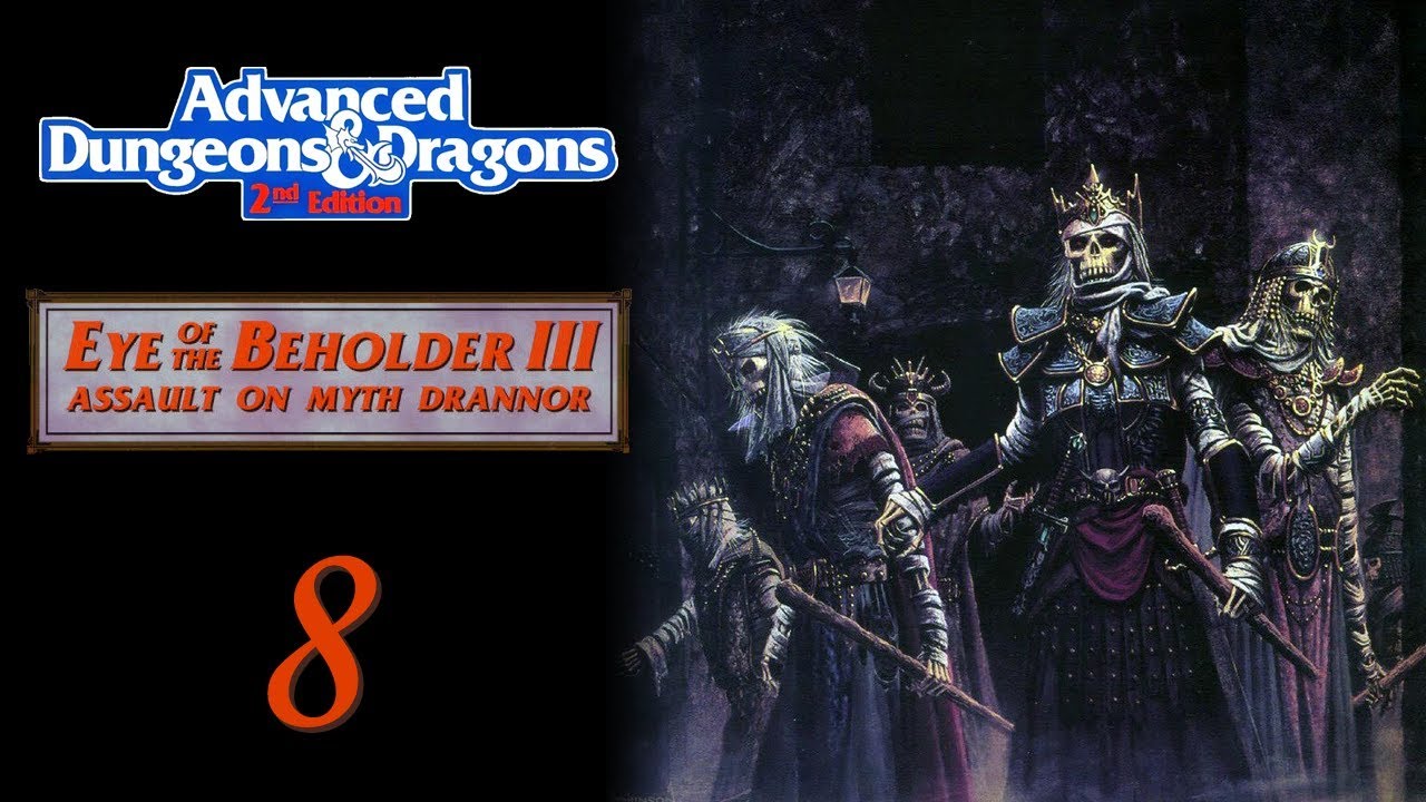 Let's Play "Eye of the Beholder III" Part 08 - A Spritely Mage - YouTube