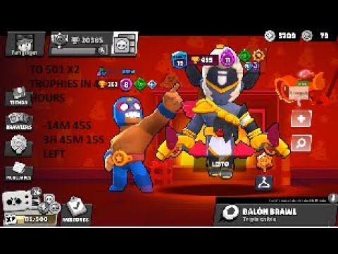 Brawl Stars #763 Llego Colt Angel caido, subiendo 2 Colts a 500 copas ...