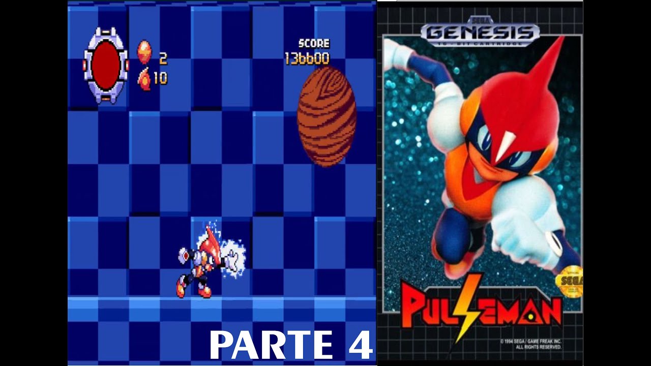 PULSEMAN PARTE 4 - SEGA GENESIS -GAMEPLAY COMENTADO - YouTube