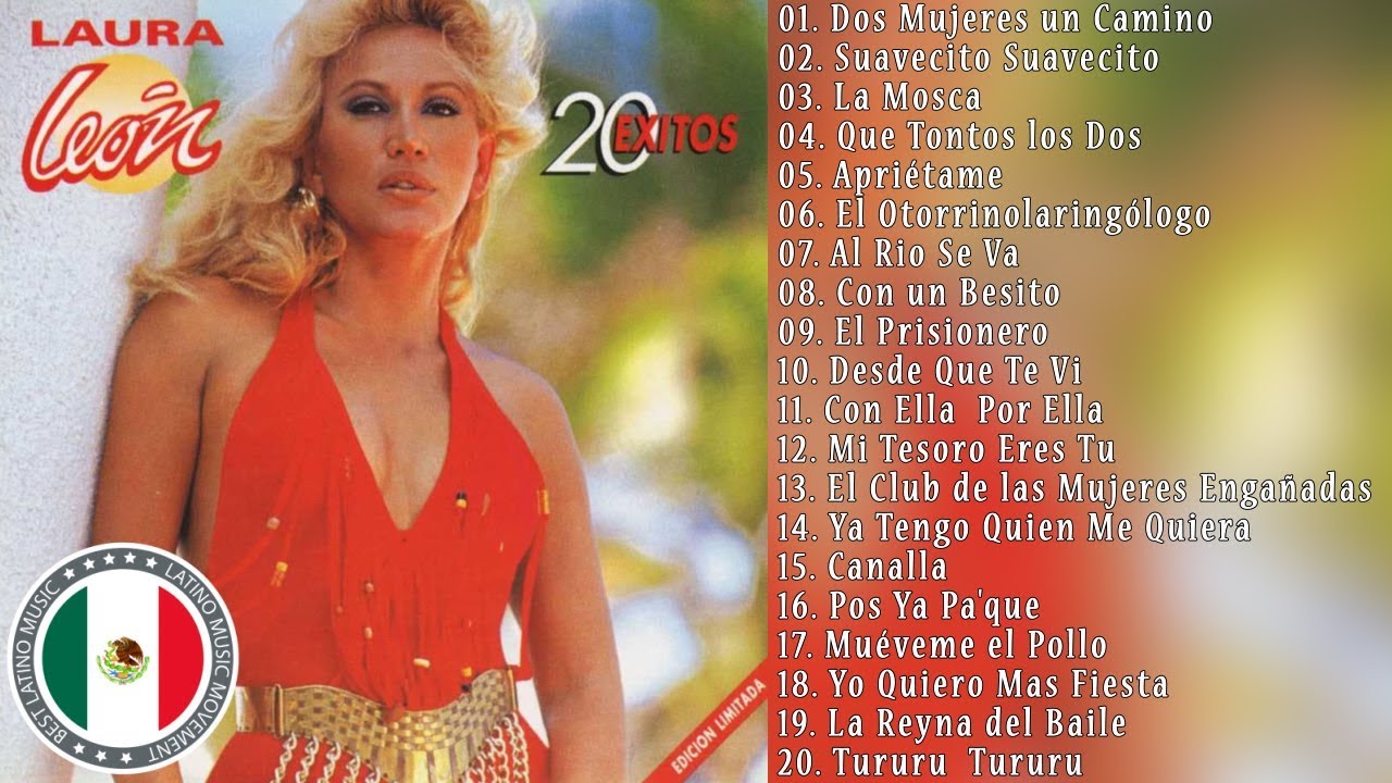 LAURA LEÓN EXITOS Sus Mejores Canciones de la Diosa de la Cumbia - YouTube