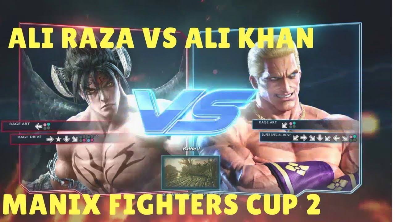 Tekken 7 Ali Raza(Deviljin) vs Ali khan(gesse Akuma) ManiaX Fighters ...