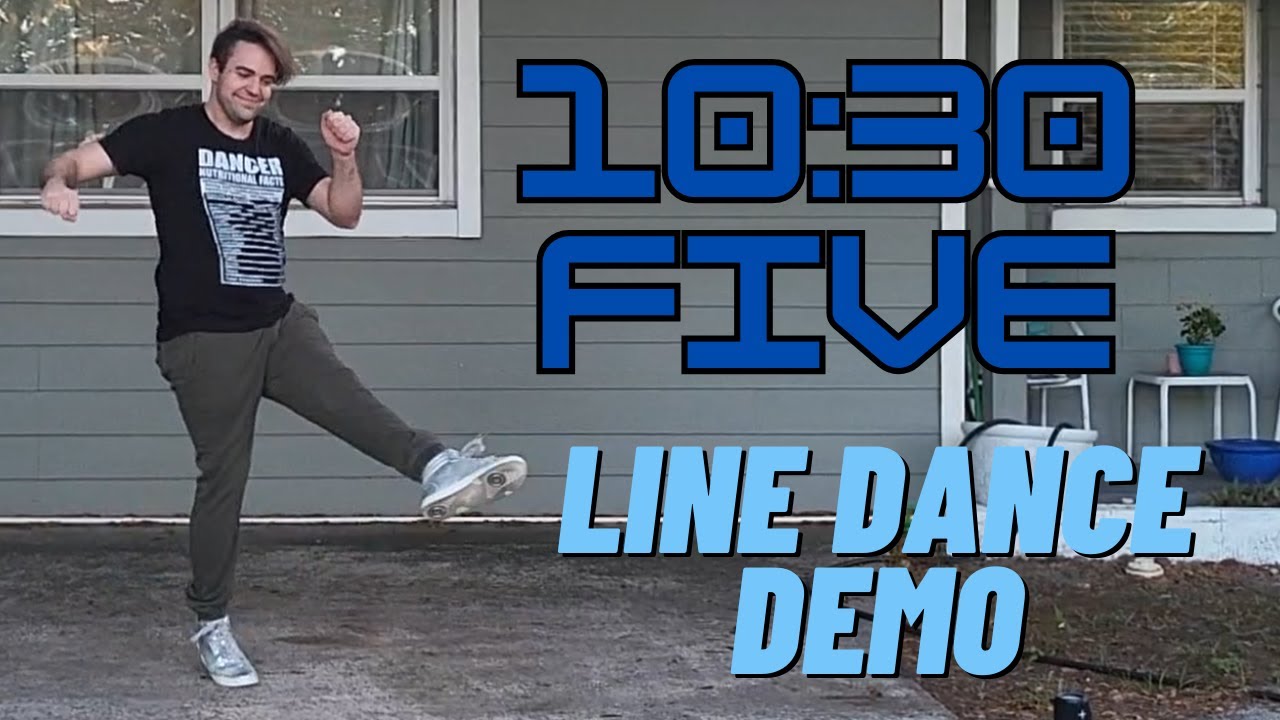 1030 Five (Line Dance Demo) - YouTube