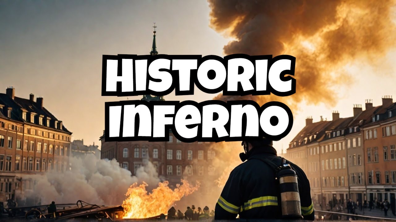 When History Goes Up in Smoke: Denmark's Stock Exchange Fire - YouTube