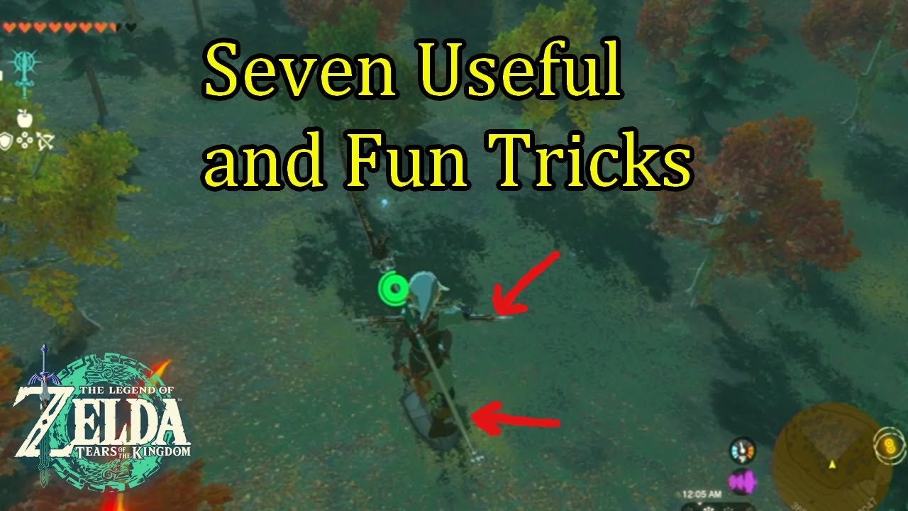 7 Random Useful and Fun Tricks in Zelda Tears of the Kingdom - YouTube