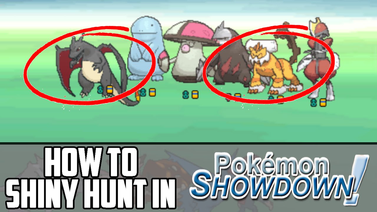 How to Shiny Hunt in Pokemon Showdown! - YouTube