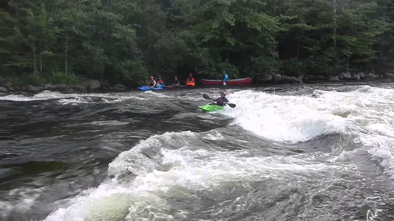 RIck Smooth Ledge Rapid River - YouTube