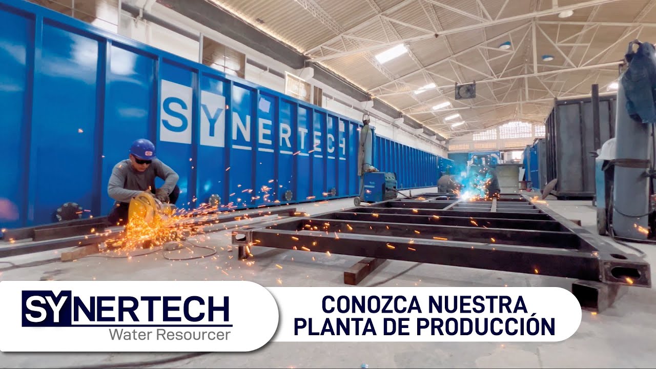Synertech Treatment Solutions — Área de Fabricación - YouTube