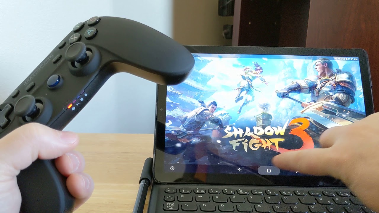 Reviewing the Matricom XYBA game pad - YouTube