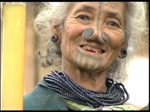 Scary nose piercing on this woman! - YouTube