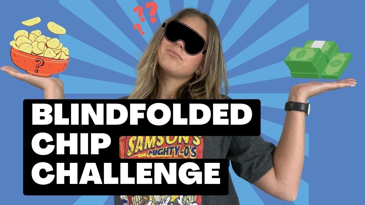 Addie From Faithlets Tries the Blindfolded Chip Challenge - YouTube
