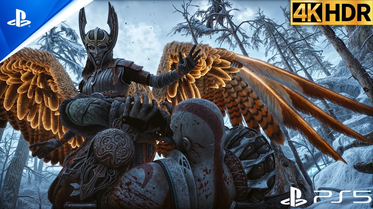 KRATOS vs FREYA | Realistic Immersive ULTRA Graphics Gameplay [4K 60FPS ...