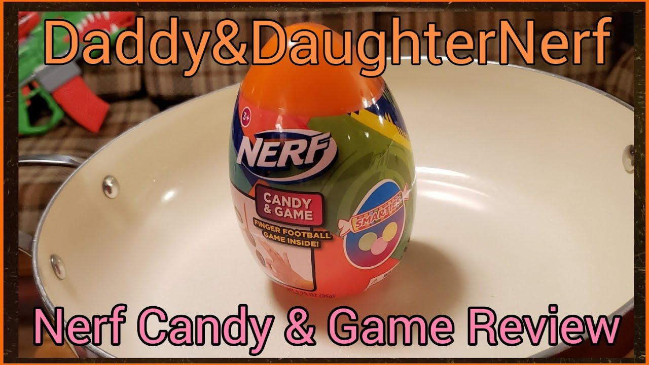 Nerf Candy & Game Review - YouTube