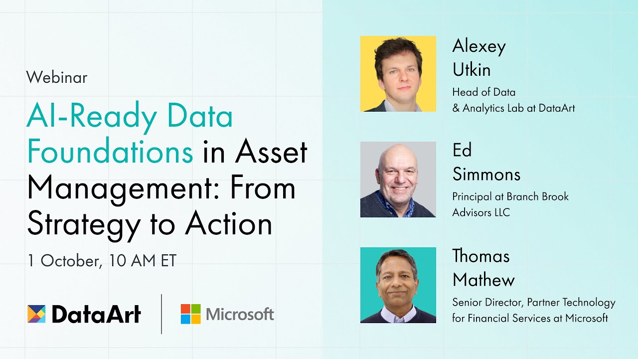 AI-Ready Data Foundations in Asset Management: From Strategy to Action ...