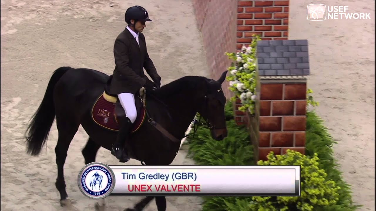 Tim Gredley and Unex Valente Soar to WIHS Puissance Win - YouTube