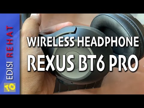 Unboxing Wireless Headphone Rexus BT6 Pro - YouTube