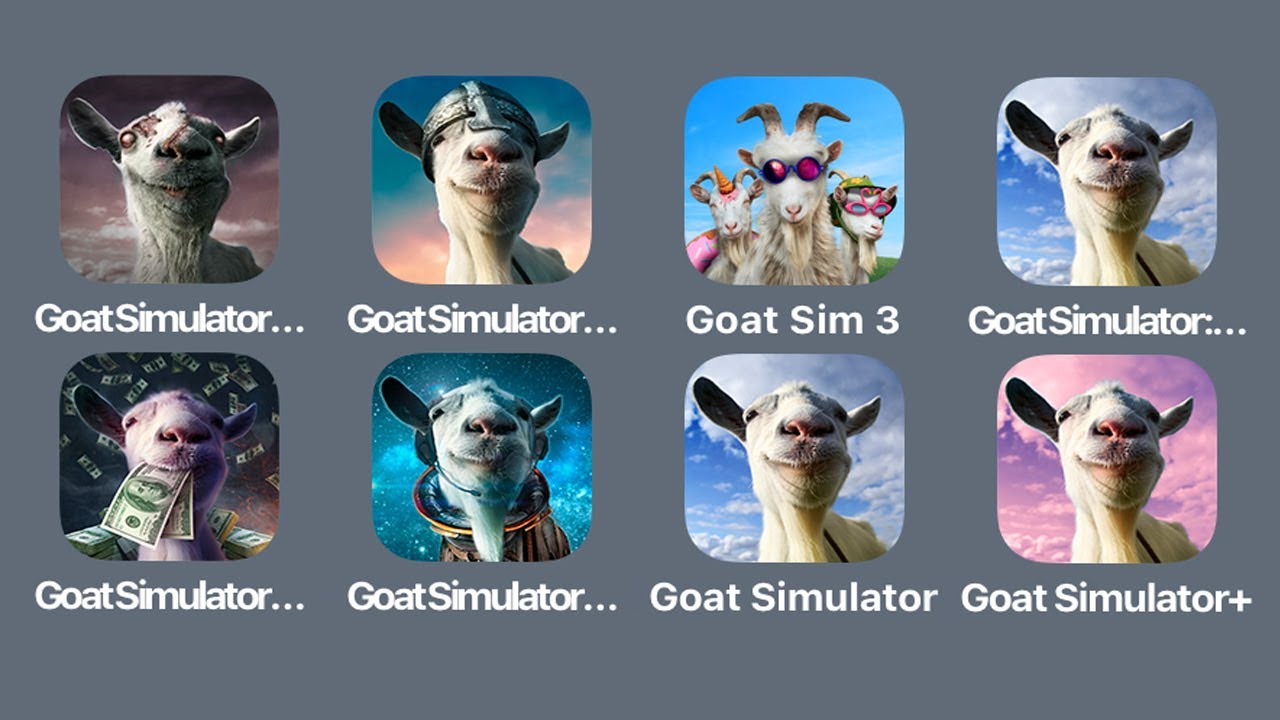 Goat Simulator: Goatz,Goat Simulator: Goat MMO Simulator,Goat Simulator ...
