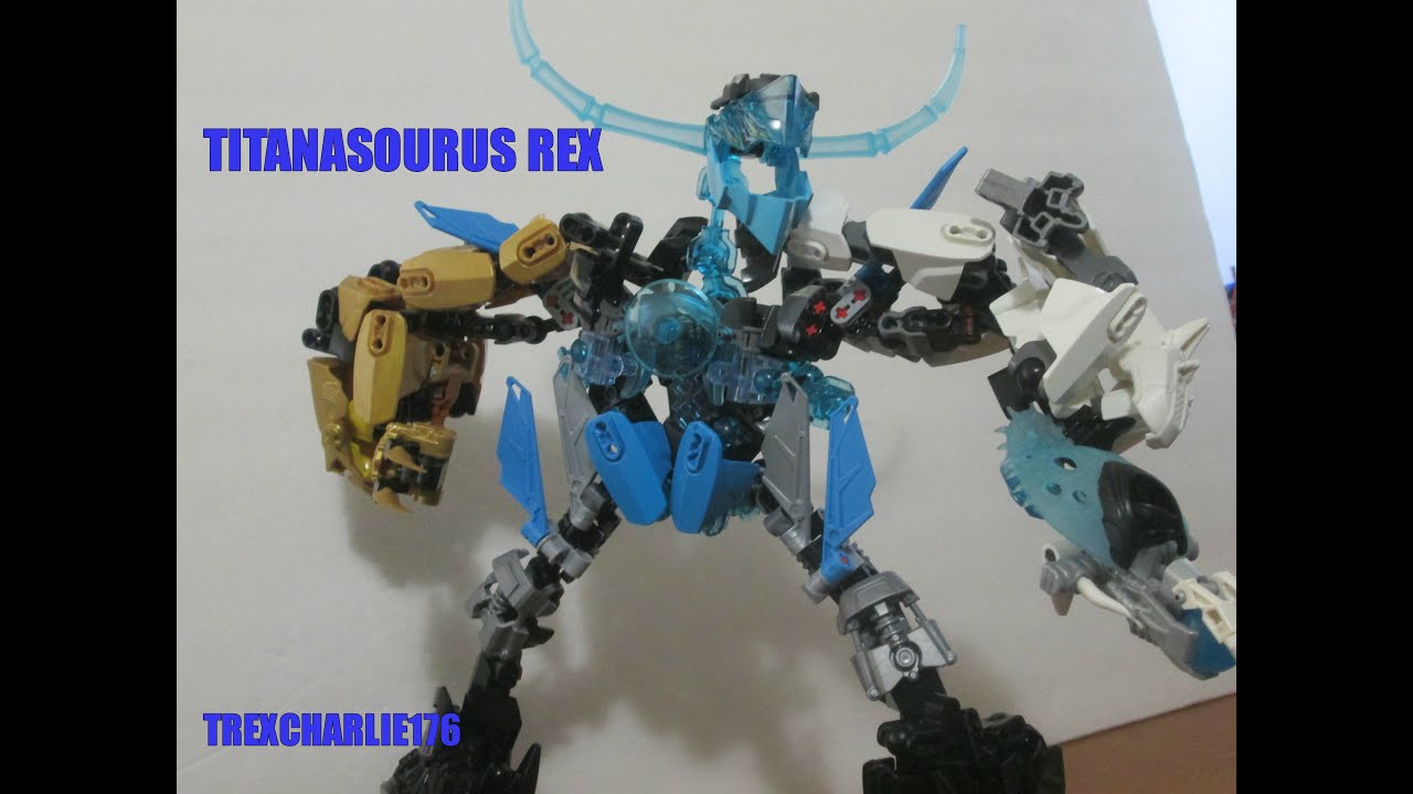 Lego Bioformer moc Titanasourus Rex - YouTube