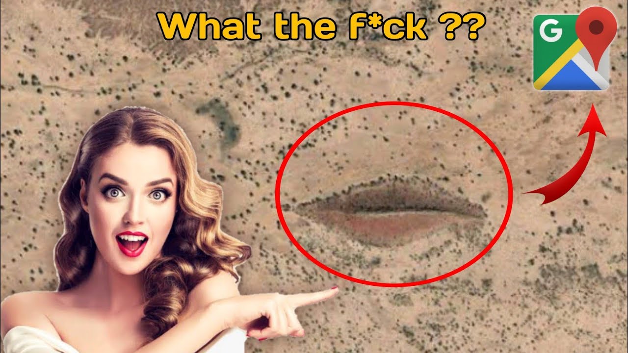 So scary!😱🤯Landlocked lips 💋💋found in Google Earth and maps # ...