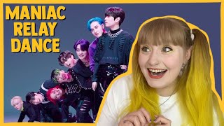 STRAY KIDS 'MANIAC' 4K RELAY DANCE REACTION | Doovi