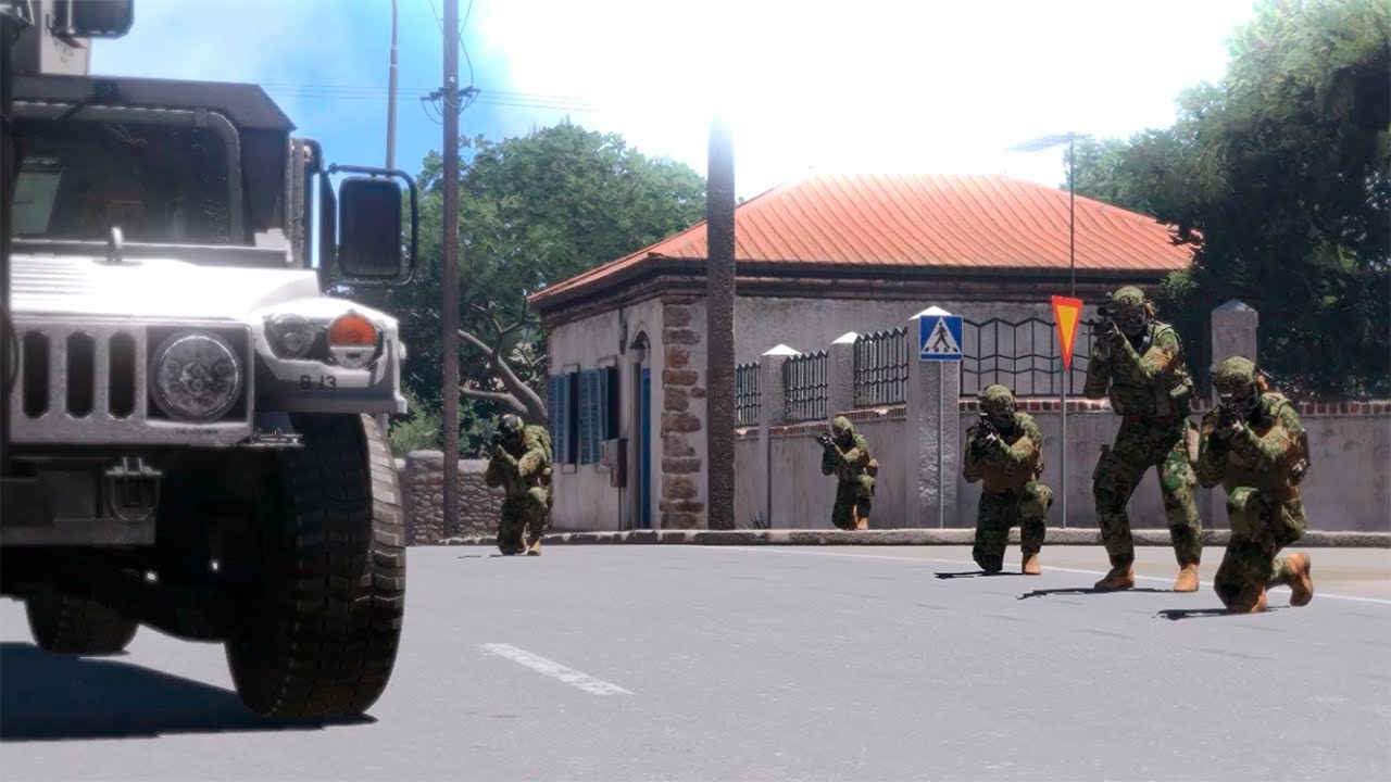 MARINA abate a COMANDO de SICARIOS ARMA 3 MEXICO - YouTube