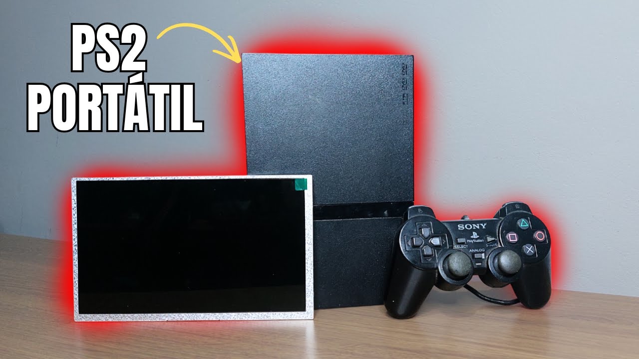 CRIANDO MEU PLAYSTATION 2 PORTÁTIL - Tutorial detalhado - Parte 1/2 ...