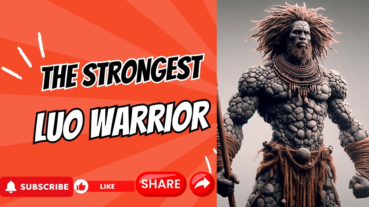 The Story of Luanda Magere. The Luo Warrior with a body made of STONES ...