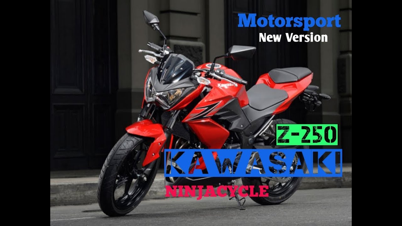 2018 Kawasaki Z250 New Models Supersport - YouTube