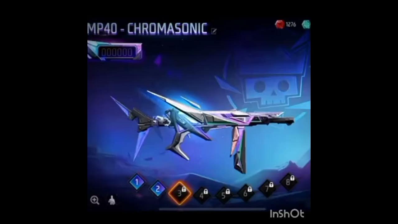 free fire new Evo gun mp14 all mix gun beautiful video# - YouTube