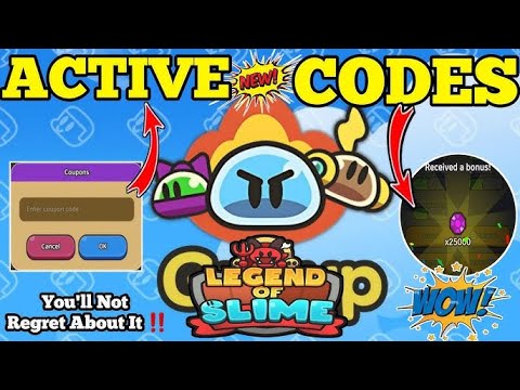 🎃OCTOBER!💎CODES🌟LEGEND OF SLIME CODES 2024 -LEGEND OF SLIME CODES ...