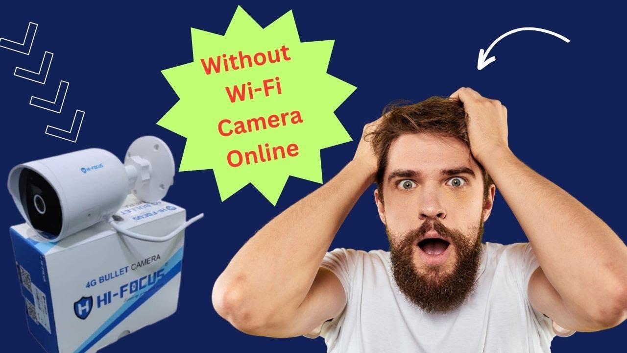 Hifocus 4G SIM Bullet Outdoor Camera | Best 4G SIM Outdoor Cctv Camera ...