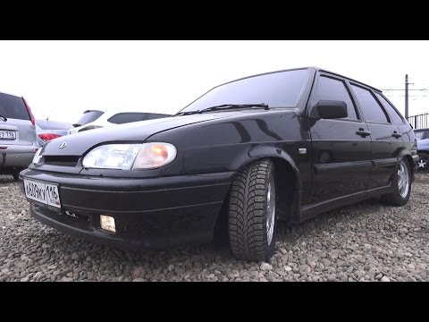 VAZ-2114 Lowered tinted with subwoofer