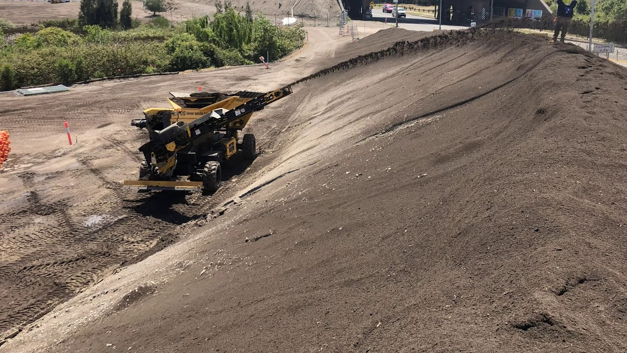 Airport East Topsoiling by Metropolis Services Australia - YouTube