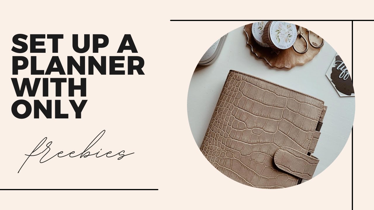 Set up a ring planner using only FREEBIES!! | Re-upload - YouTube