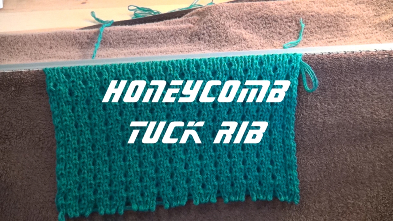 Honeycomb Tuck Rib - YouTube
