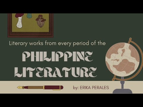 LITERARY WORKS FROM EVERY PERIOD OF PHILIPPINE LITERATURE - YouTube