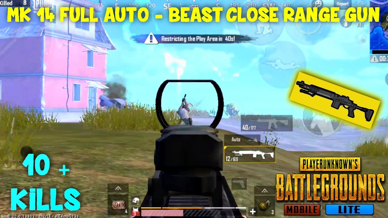 Mk-14 The Deadliest Gun of Pubg | Pubg Mobile lite solo Gameplay ...
